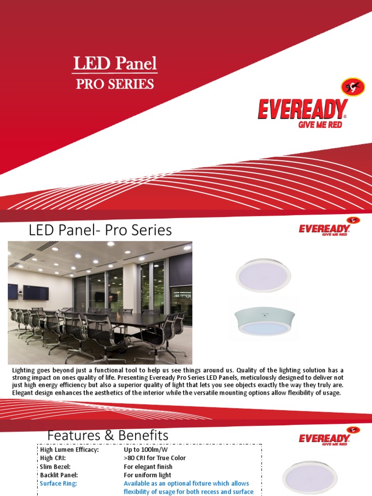 LED Panels for Rural Markets | PDF | Lighting | Light