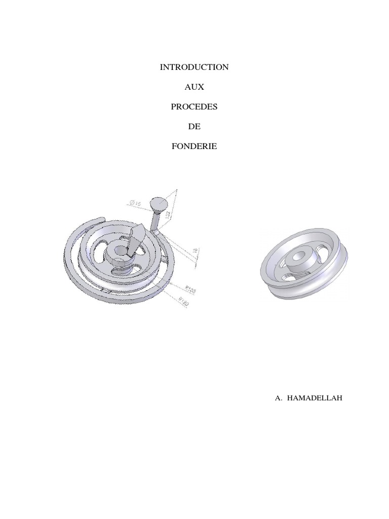 Cours de Fonderie PDF | PDF | Fonte (métallurgie) | Alliage