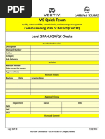 Line Clearance Checklist | PDF