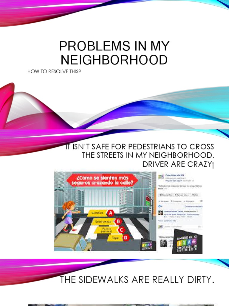 Problems in My Neighborhood: How To Resolve This? | PDF | Home & Garden