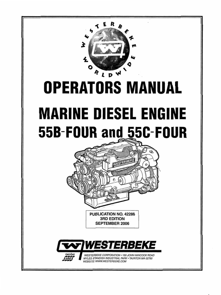 Marine Diesel Engine-Operator Manual | PDF