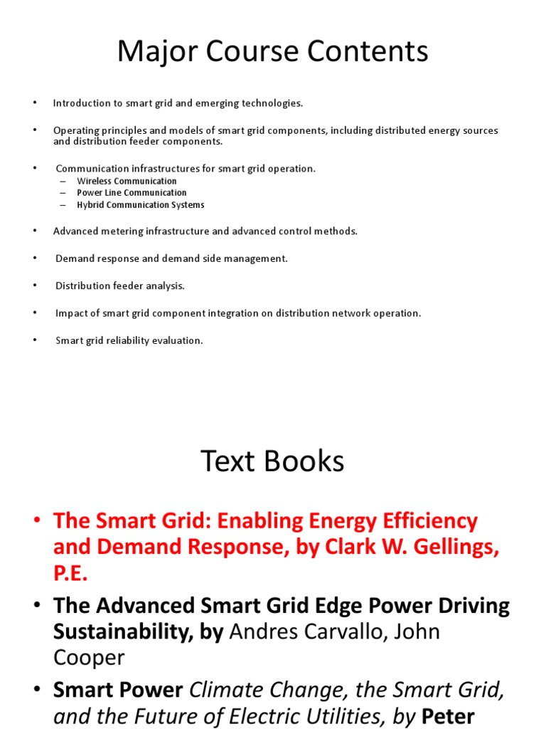 Smart Grid Overview and Benefits | PDF | Electrical Grid | Smart Grid