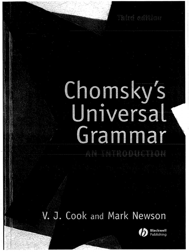 Chomsky's Universal Grammar: An Introduction Complete Book | PDF