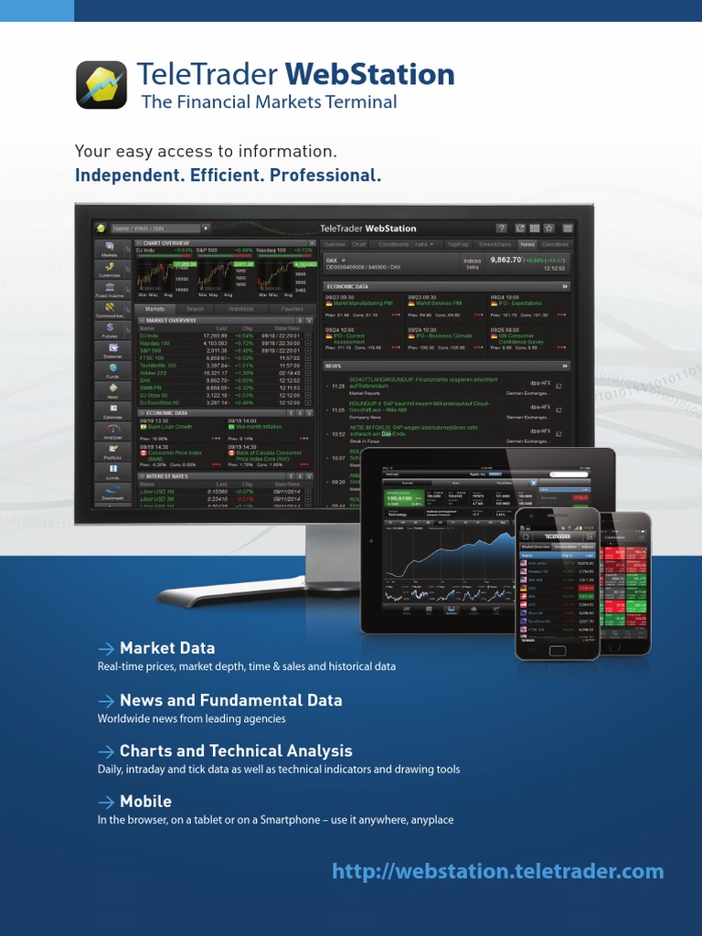 TeleTrader - WebStation - en PDF | PDF | Technical Analysis | Financial ...