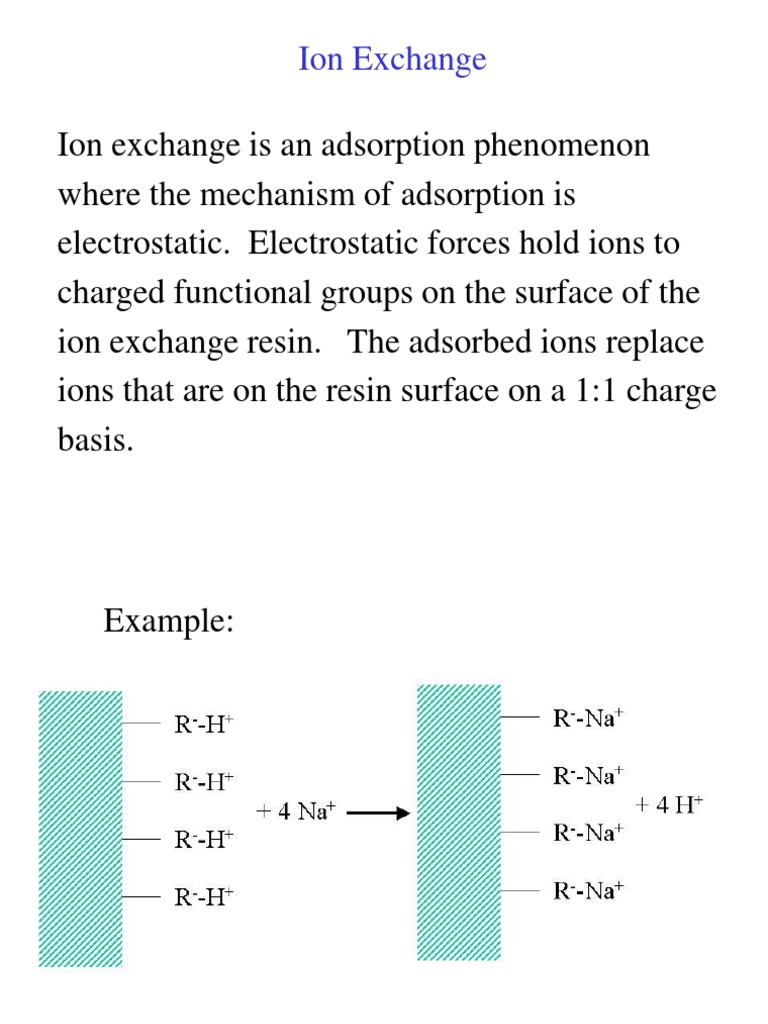 Ion Exchange | PDF | Ion Exchange | Adsorption