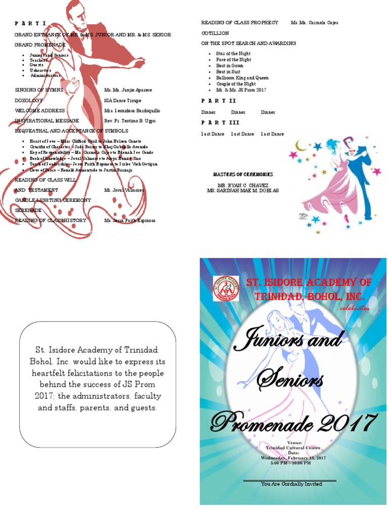 JS Prom 2017 Class Prophecy and Memories | PDF | Prom | Social Events