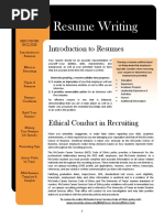 McCombs BBA Resume Template Guide | PDF | Résumé | Languages