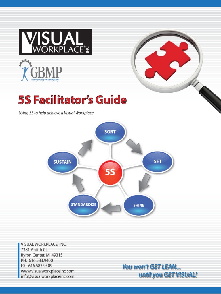 5S Facilitator Guide | PDF