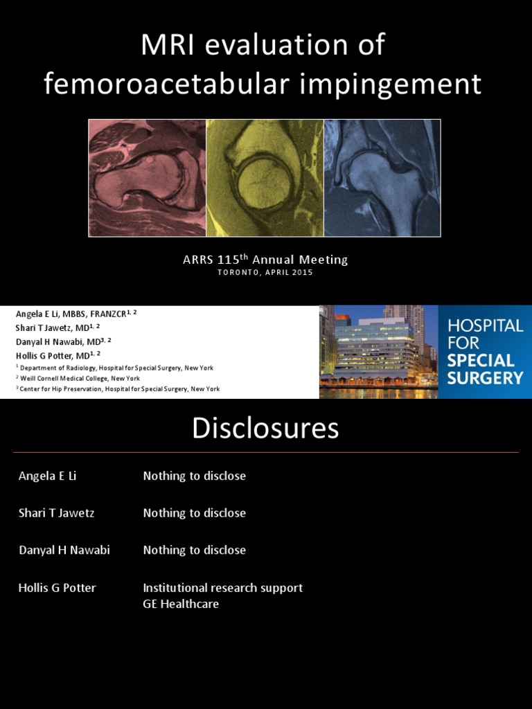 Fai Mri | PDF | Hip | Musculoskeletal System