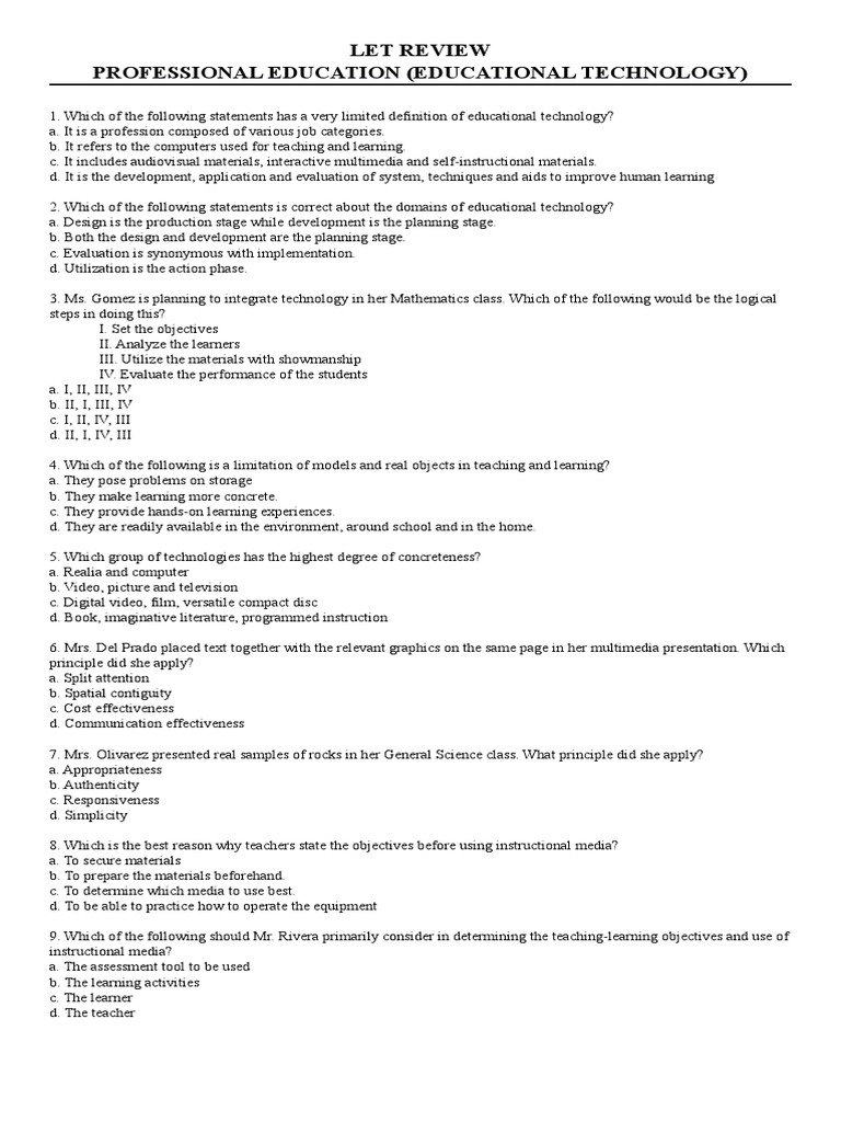 Reviewer | PDF | Educational Technology | Learning