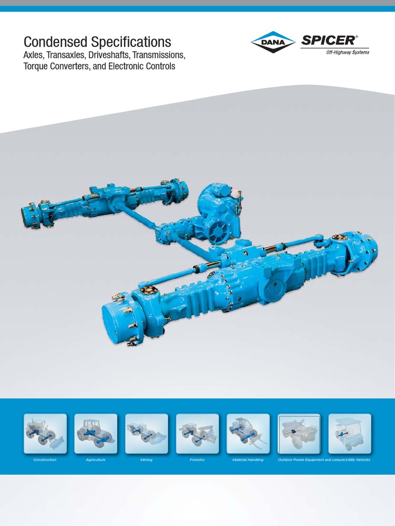 Spicer | PDF | Automatic Transmission | Transmission (Mechanics)