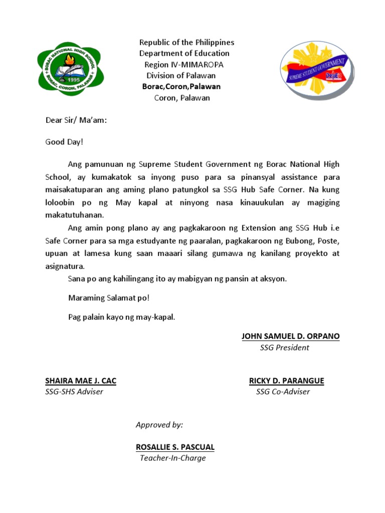 Solicitation Letter | PDF