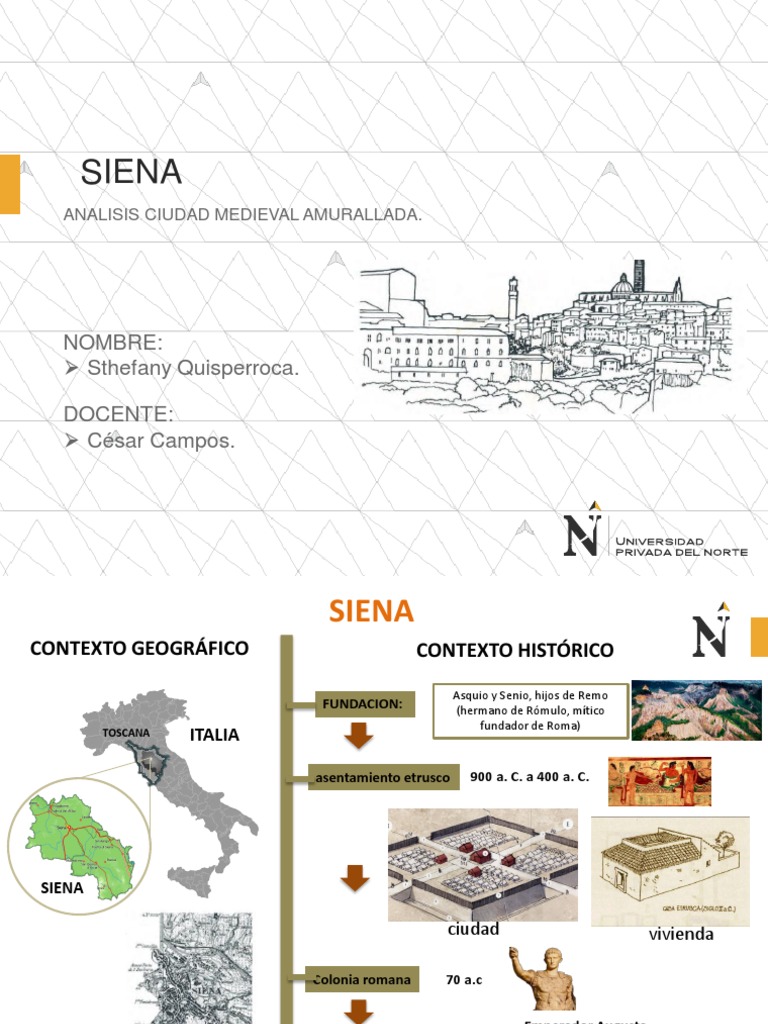 Siena - T1 | PDF | Siena | Roma