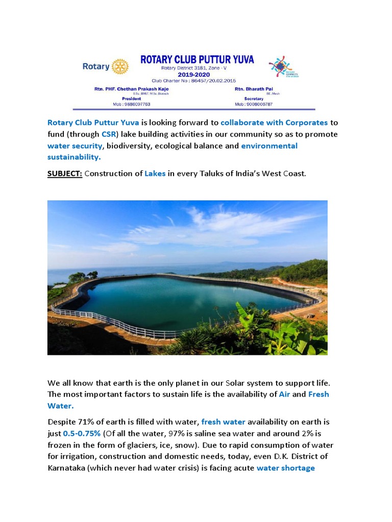 Water Security in India | PDF | Water Scarcity | Fresh Water