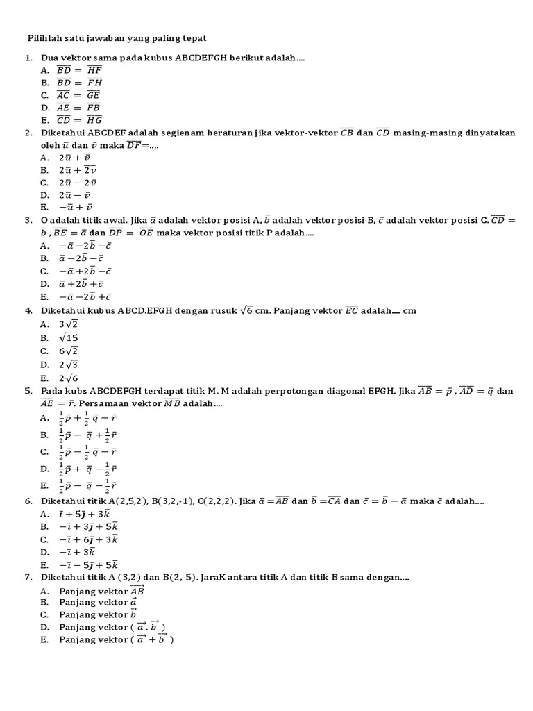 Naskah Soal MAT MINAT Klas X | PDF | Metode & Bahan Ajar