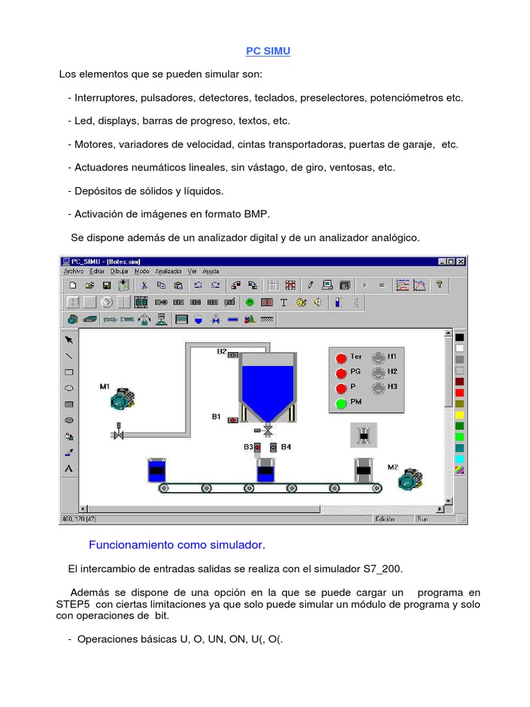 Manual PC Simu | PDF | Point and Click | Elipse
