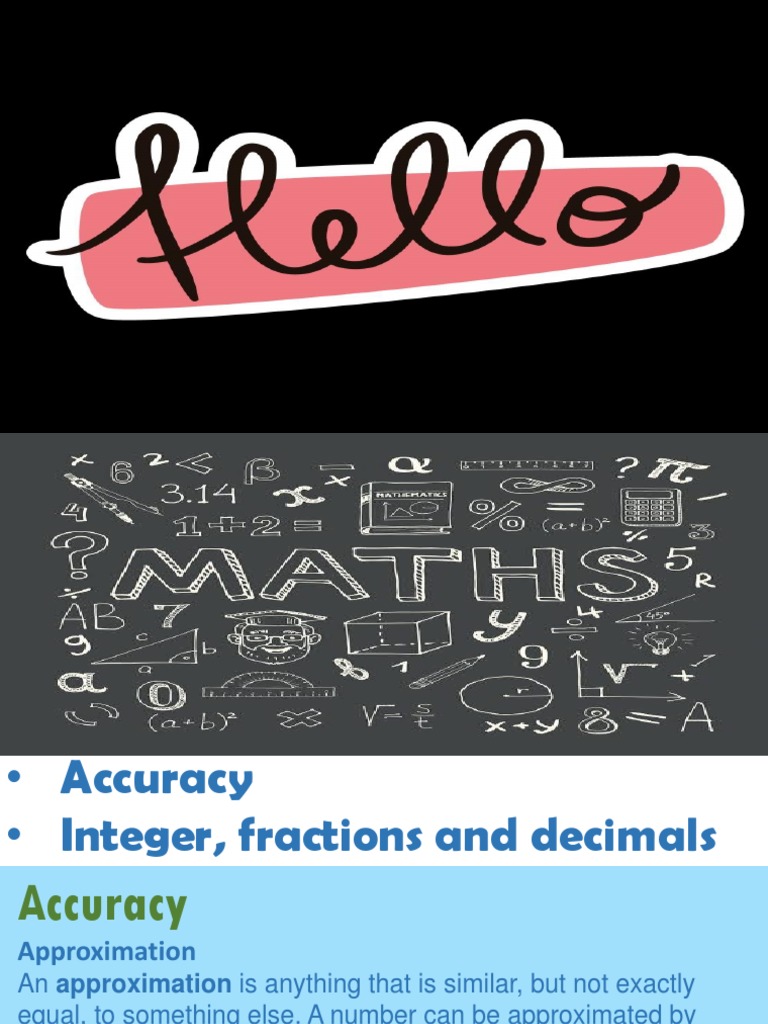 Maths Pre Igcse | PDF | Decimal | Fraction (Mathematics)