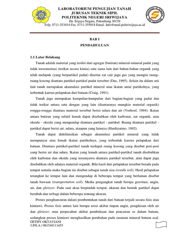 LAB Tanah | PDF