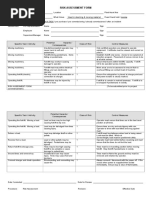 Storage Racking Risk Assessment | PDF | Risk | Safety