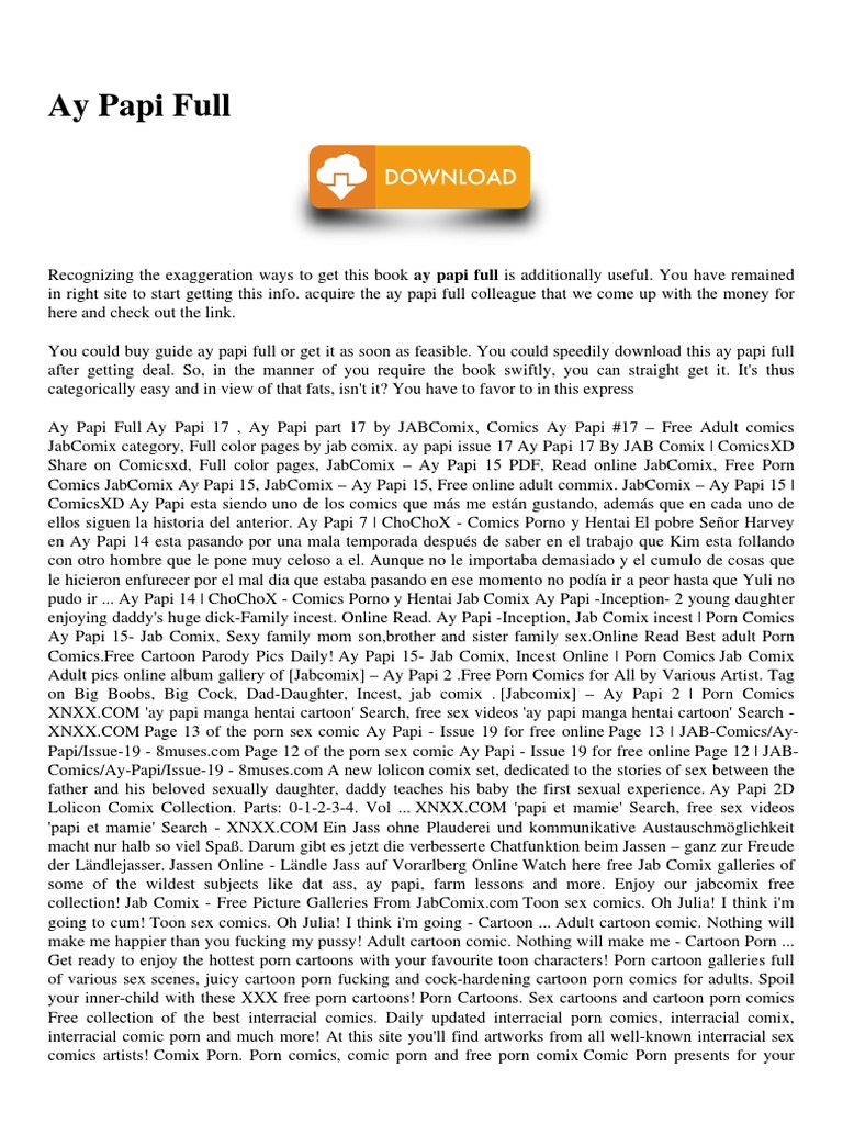 Ay Papi Full | PDF | Cartoon