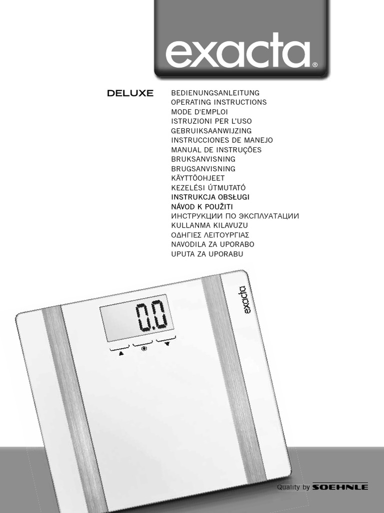 Exacta Scale Guide | PDF