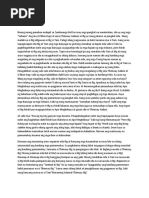 Alamat NG Araw, Buwan at Mga Bituin | PDF