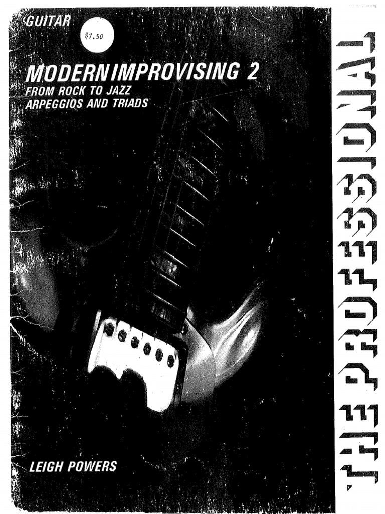 Modern Improvising 2 - Arpeggios and Triads | PDF