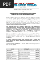 Modelo de Informe de Examen de Subsanacion | PDF