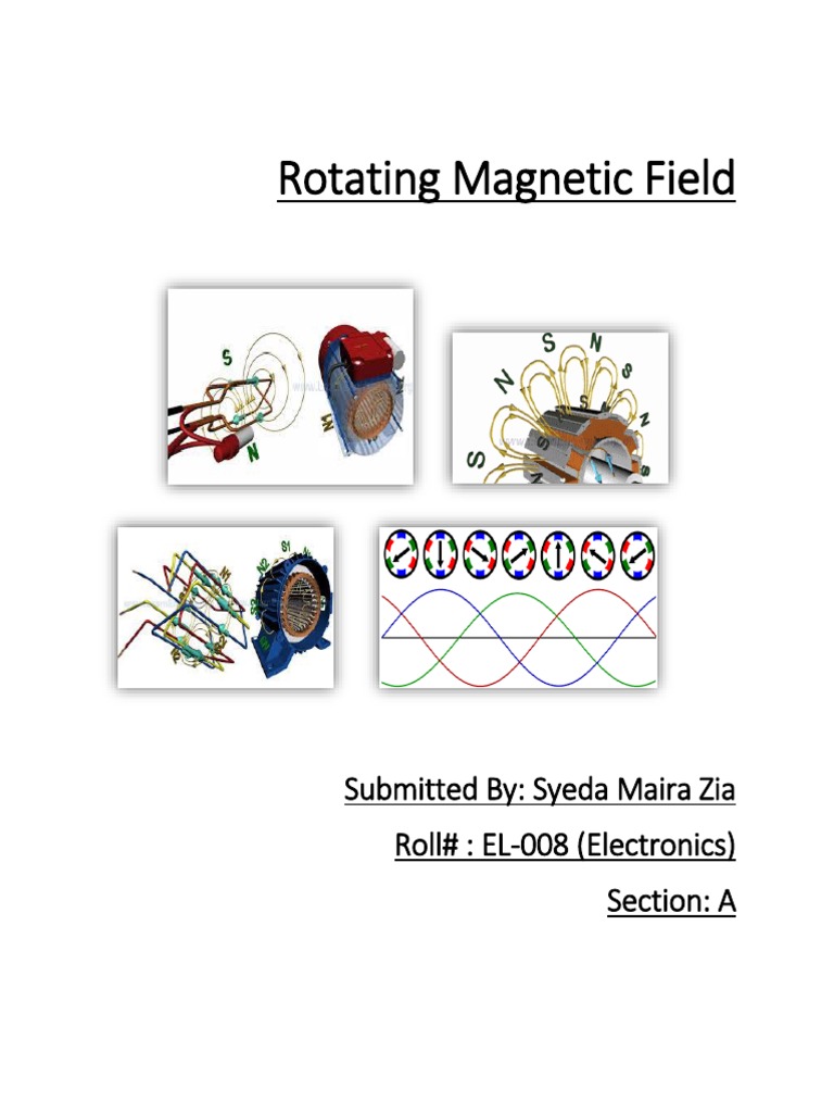 Rotating Magnetic Field | PDF | Magnetic Field | Natural Philosophy