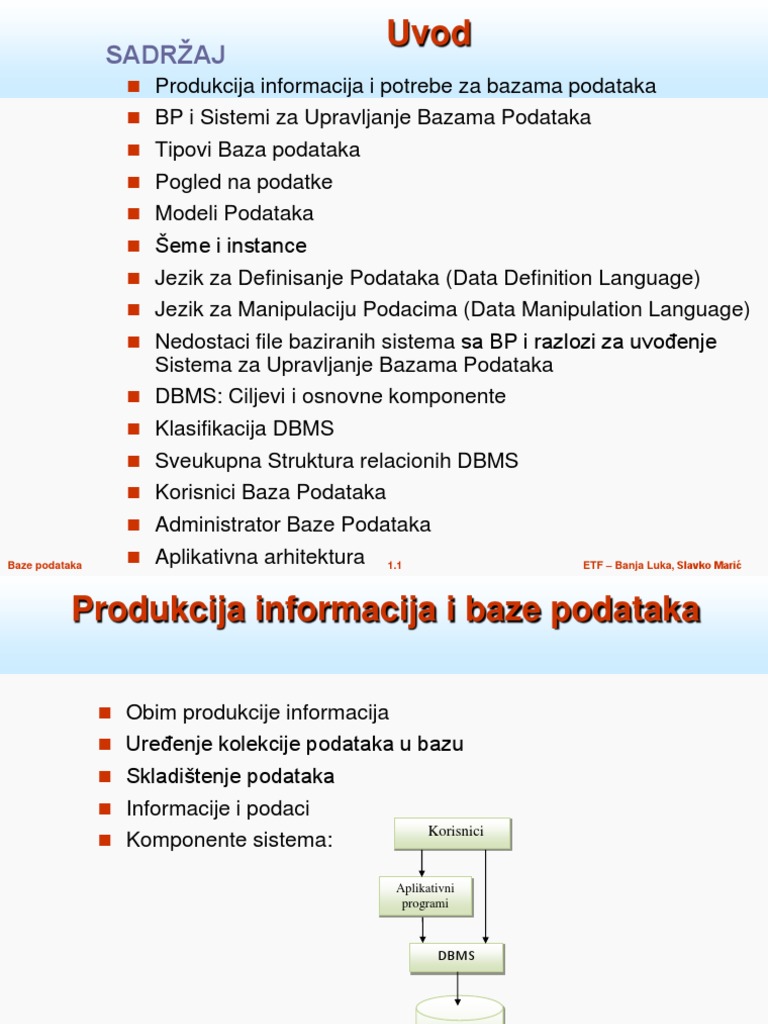 P1 - Uvod (2019) | PDF