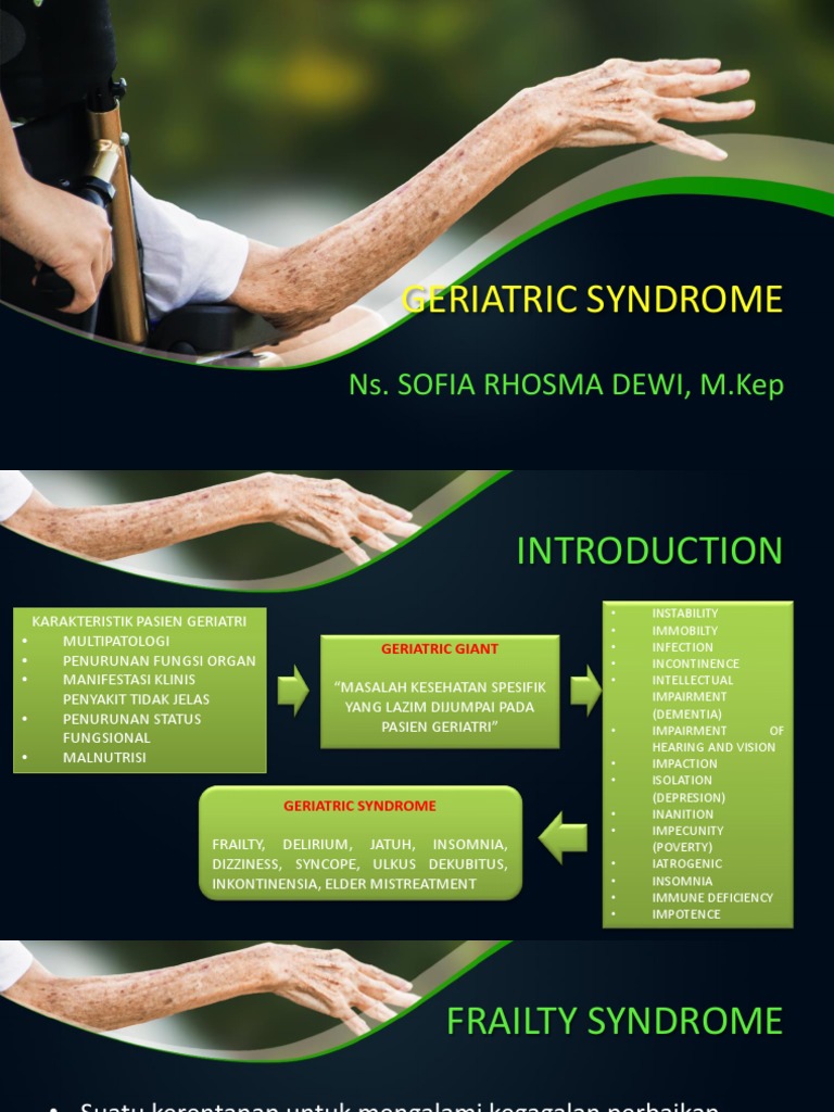 Geriatric Syndrome | PDF