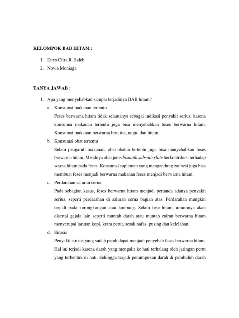 Bab Hitam | PDF
