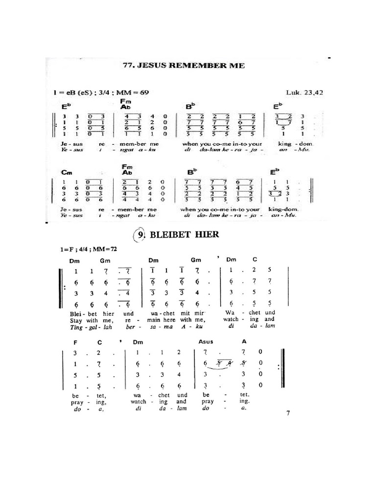 TEKS Lagu Taize FIX | PDF
