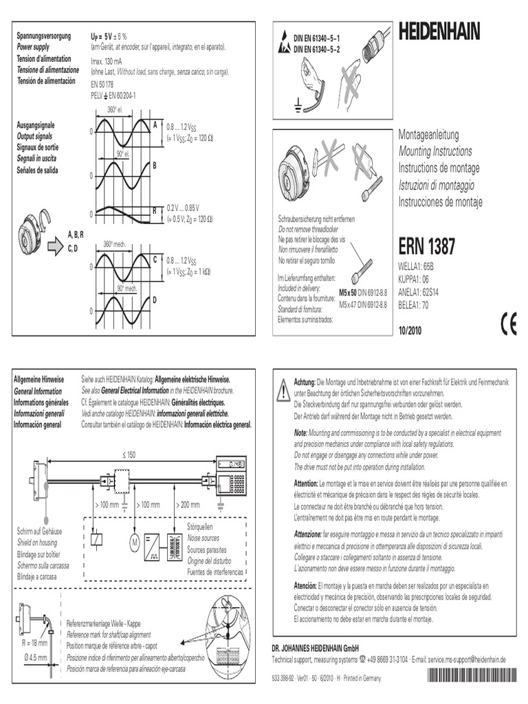 Manual For Encoder | PDF
