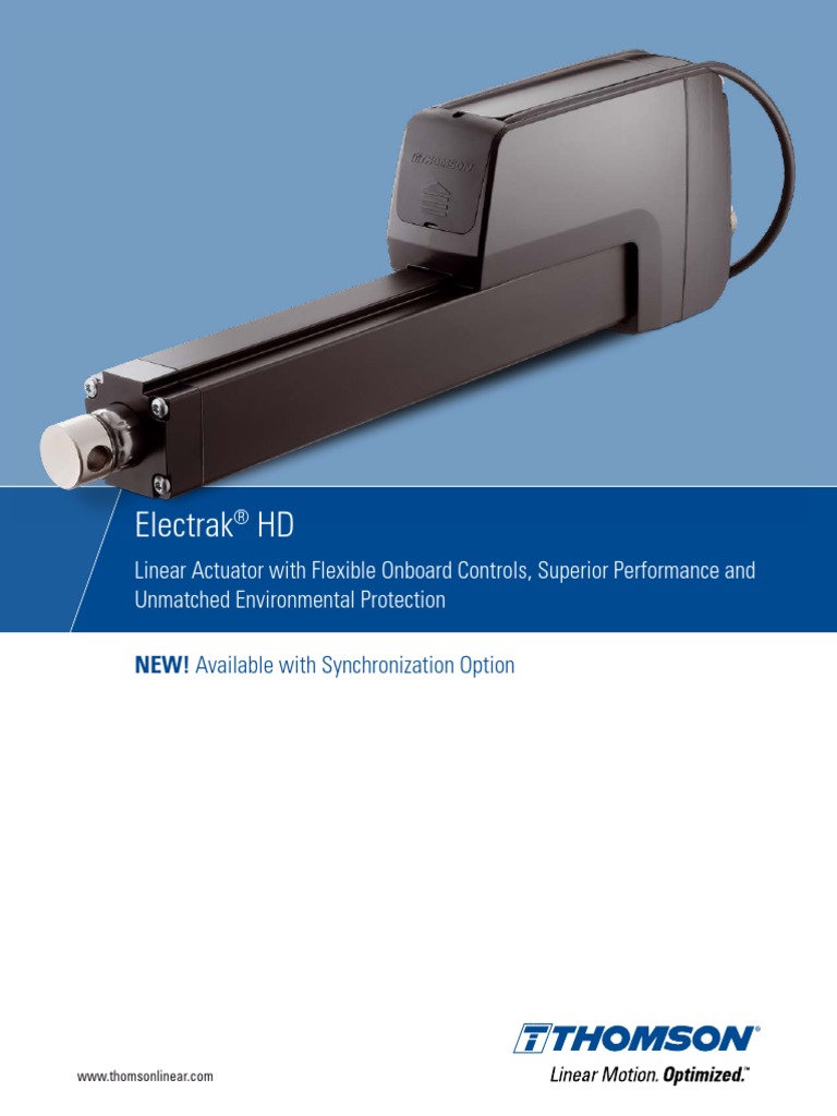 Electrak HD | PDF | Actuator | Switch