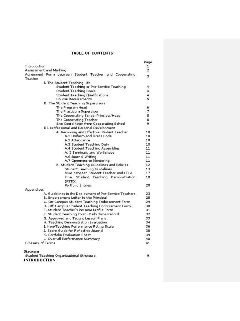 Final Student Teaching Guidelines | PDF | Teachers | Curriculum