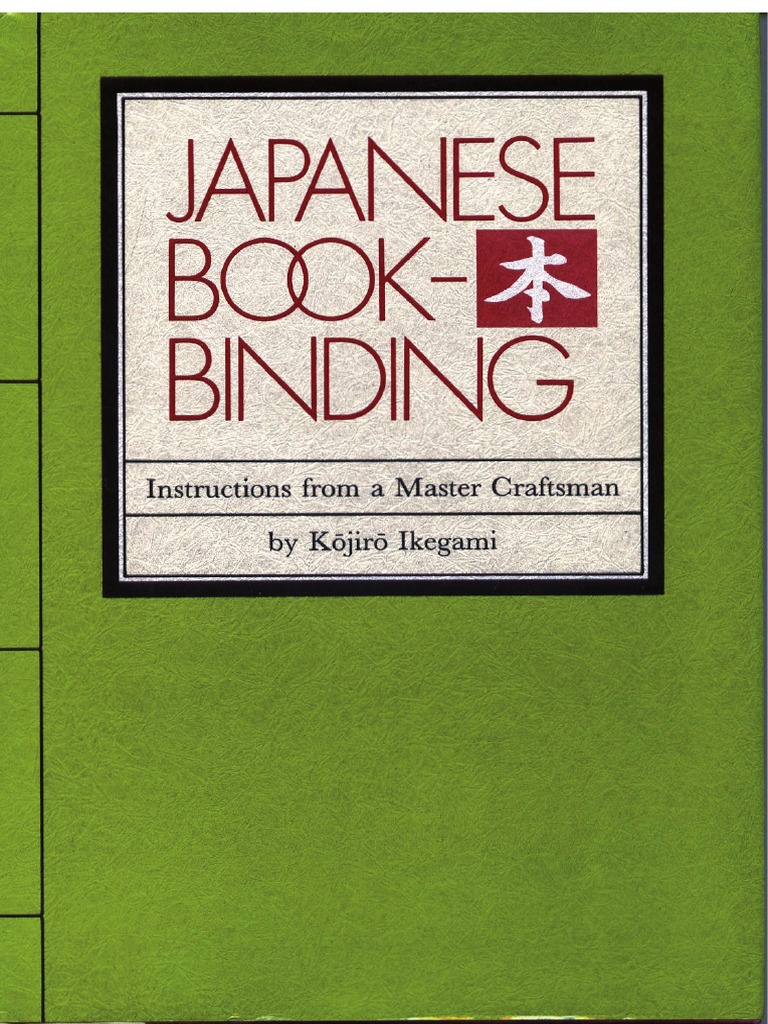 Japanese Bookbinding | PDF