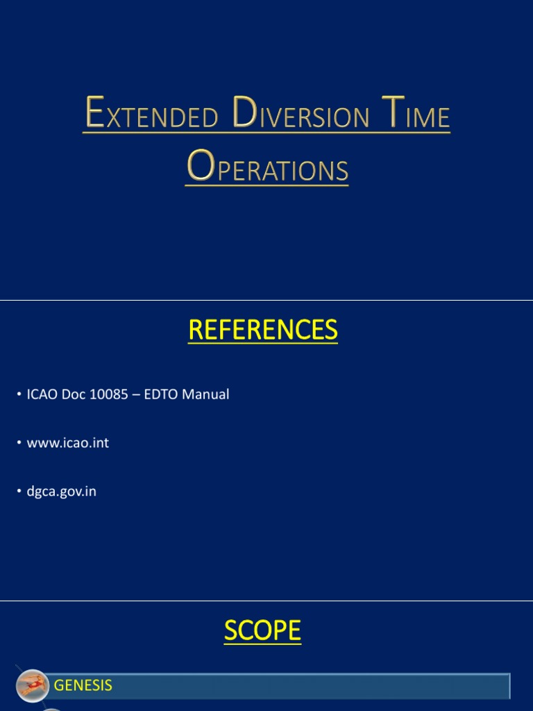 EDTO | PDF | Aerospace Engineering | Industries