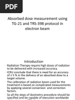 TRS-398 Proton Beams v1.06 | PDF | Dosimetry | Radiation Therapy