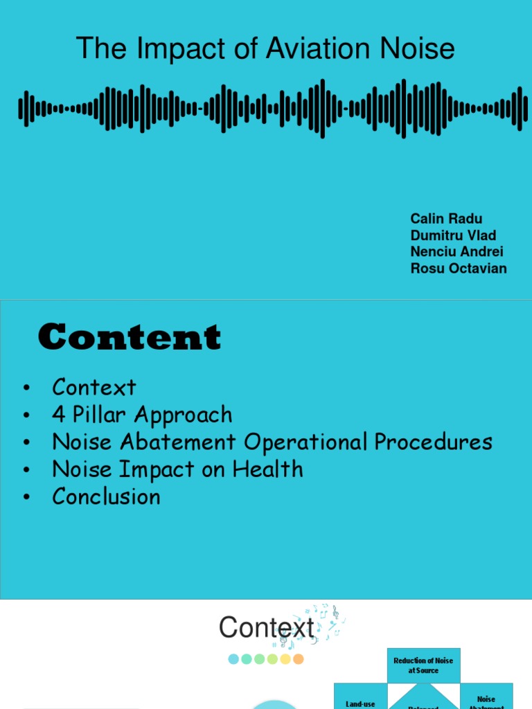 The Impact of Aviation Noise | PDF | Noise | Wellness