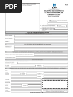 Formato R-1 SAT Federal | PDF | Certificado de nacimiento ...