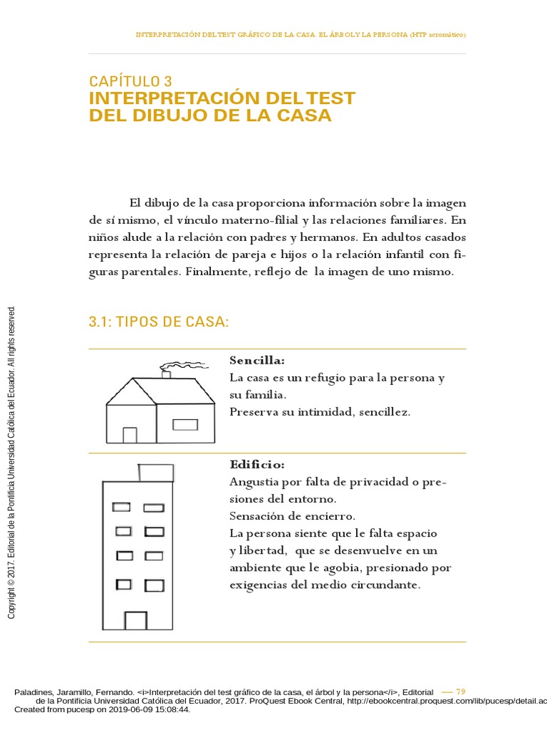 Interpretación Del Test Gráfico de La Casa, El Árb... ---- (Pg 81--102 ...