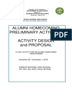 Sample Alumni Homecoming Program | PDF
