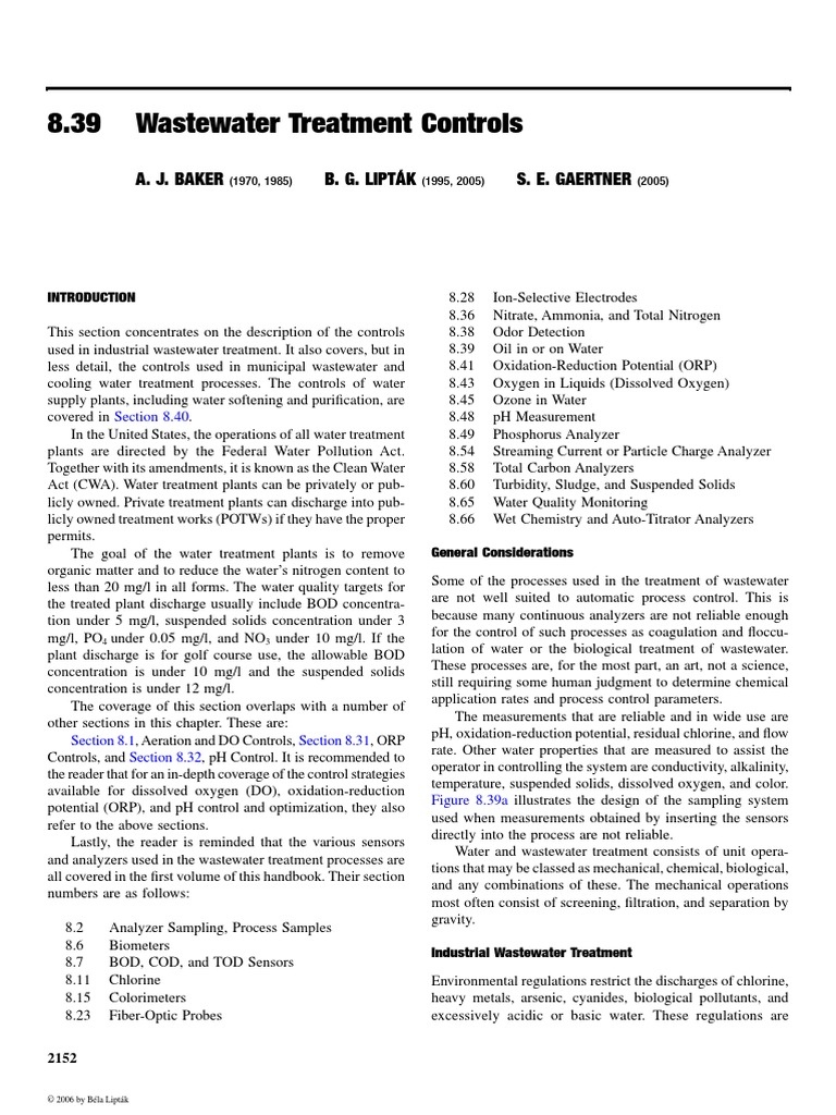 Paper PDF | PDF | Sewage Treatment | Water Purification