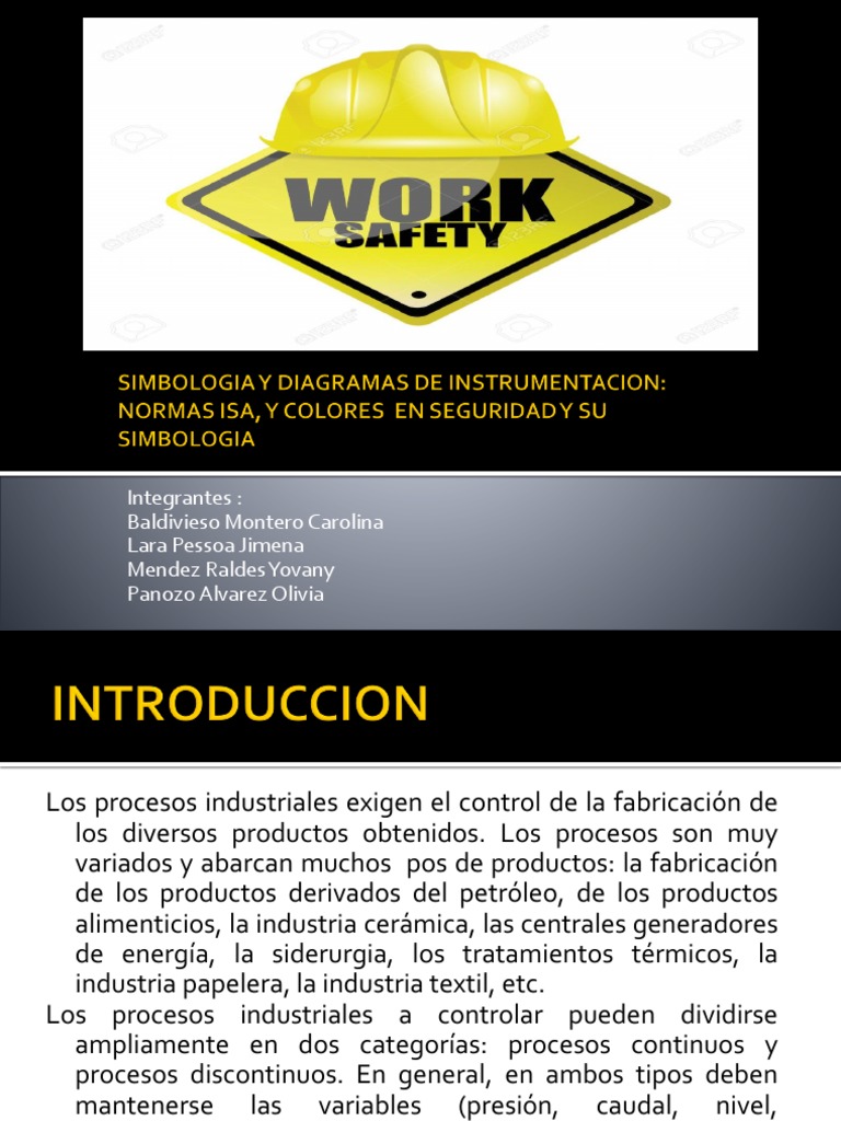 Simbologia Y Diagramas De Instrumentacion C Pdf Color Tubería