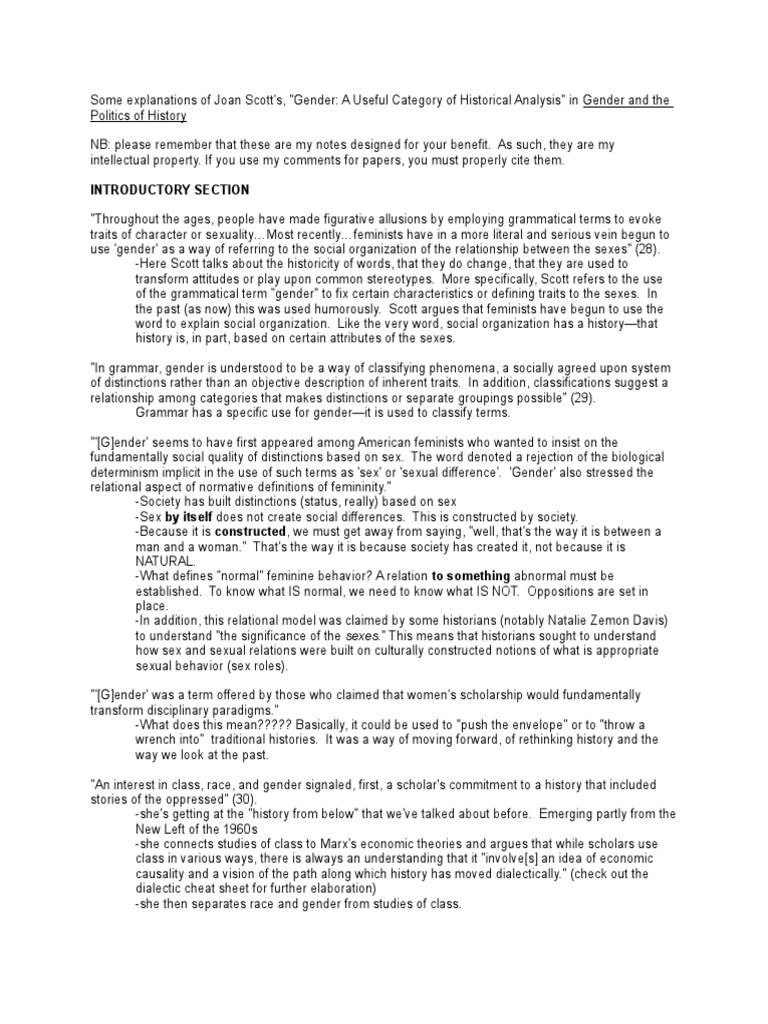 Introductory Section | PDF | Gender | Gender Studies