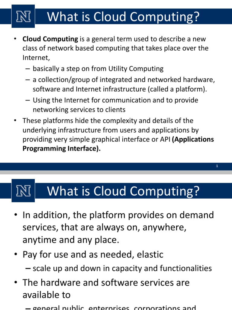 What Is Cloud Computing Programming Interface Pdf Cloud
