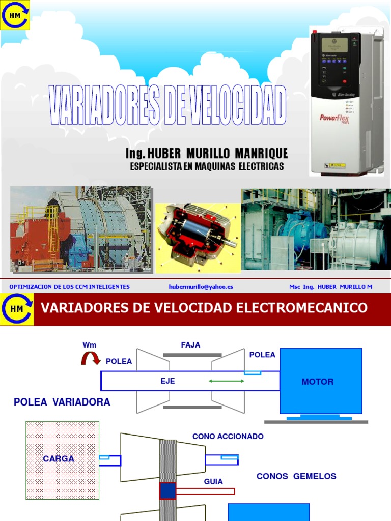 11 Variadores de Velocidad | PDF | Electromagnetismo | Física