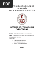UNIDAD 3 Sistemas de Producción Esbelta y Justo A Tiempo | PDF | Lean Manufacturing | Inventario