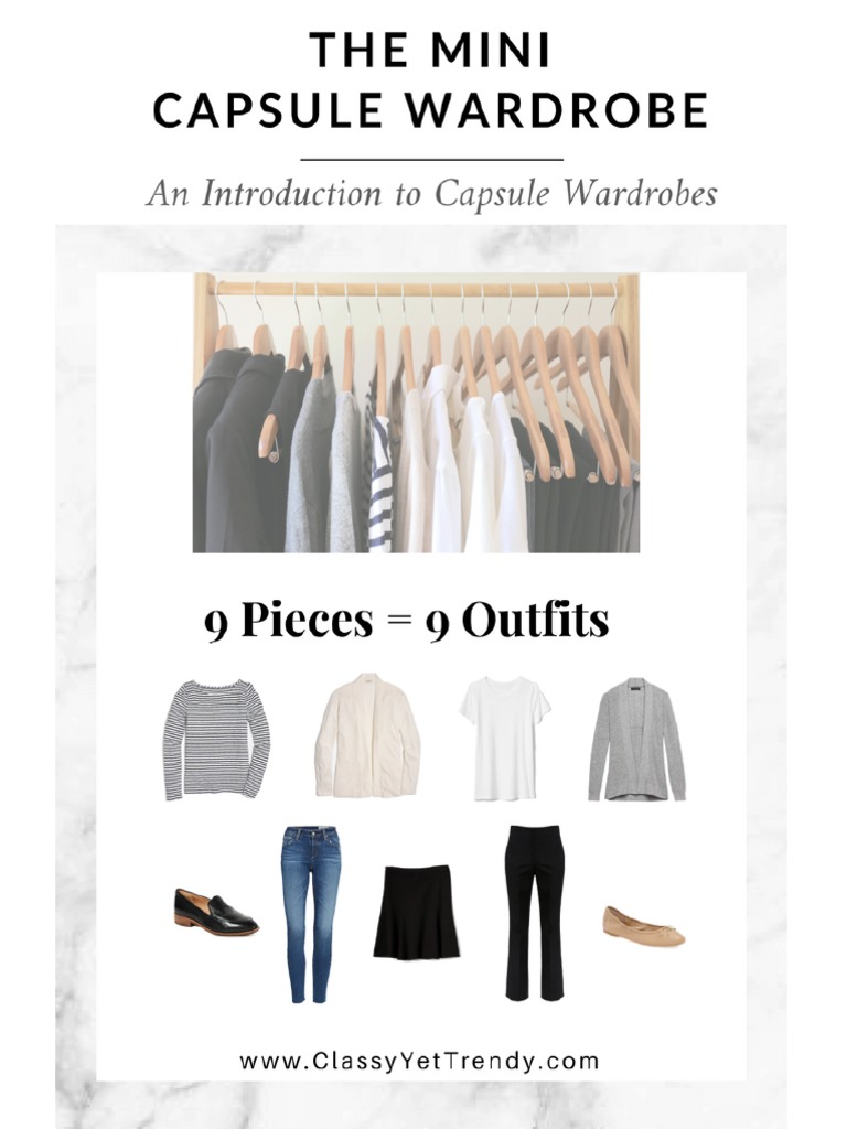 The Mini Capsule Wardrobe An Introduction To Capsule Wardrobes v2 | PDF ...